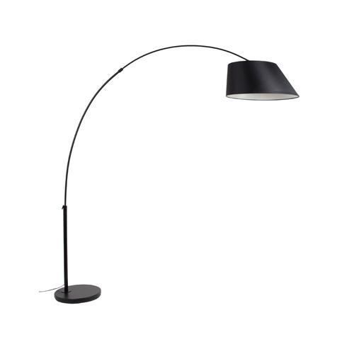 大塚家具 ZUV-ARC／1FBK フロアスタンド オランダ製 ランプ別売 ブラック