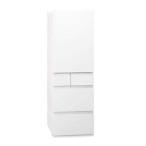 【無料長期保証】パナソニック 冷蔵庫 457L 右開き 5ドア 幅60cm サクッと切れる微凍結 ナノイーX NR-E46HV2-W ホワイト系