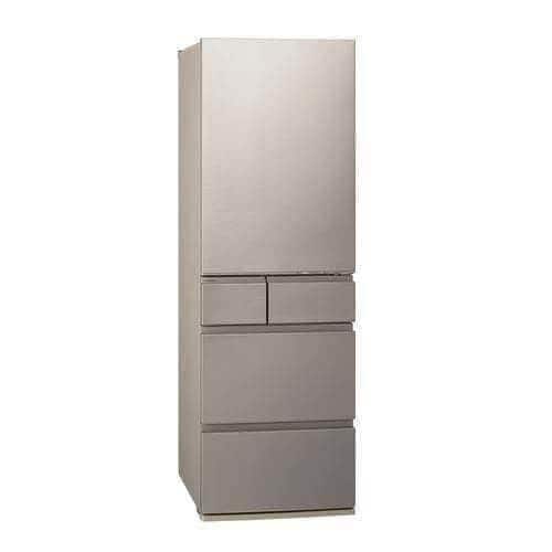 【無料長期保証】パナソニック 冷蔵庫 457L 右開き 5ドア 幅60cm サクッと切れる微凍結 ナノイーX NR-E46HV2-N ベージュ系