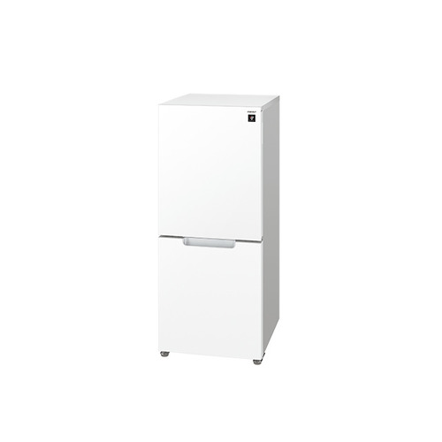 シャープ SJ-GD15R-W ２ドアドア冷蔵庫 (152L・左右付替タイプ) クリアホワイト