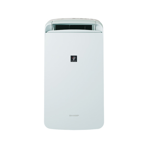 シャープ 除湿機 コンプレッサー式 タンク容量2.5L プラズマクラスター 衣類乾燥 目安畳数〜23畳 CM-T100 ホワイト系