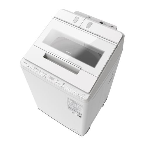 【無料長期保証】日立 全自動洗濯機 洗濯：12.0kg 幅64cm 液体洗剤・柔軟剤自動投入 ナイアガラビート洗浄 AIお洗濯 BW-X120M W ホワイト系