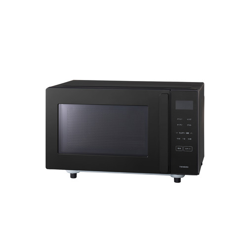 ツインバード DR-E216B センサー付フラットオーブンレンジ 16L ブラック DRE216B