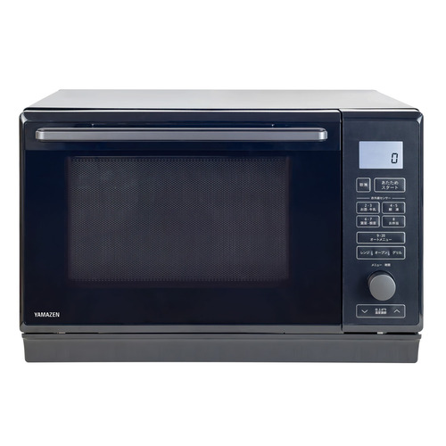 YAMAZEN NERK-F0241TSV 24Lフラットオーブンレンジ 赤外線センサー搭載 縦開き ブラック