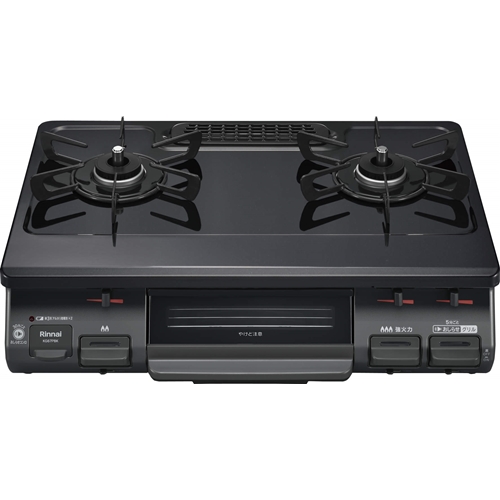 リンナイ RTE670BKR ガステ−ブル (都市ガス用 右強火タイプ)
