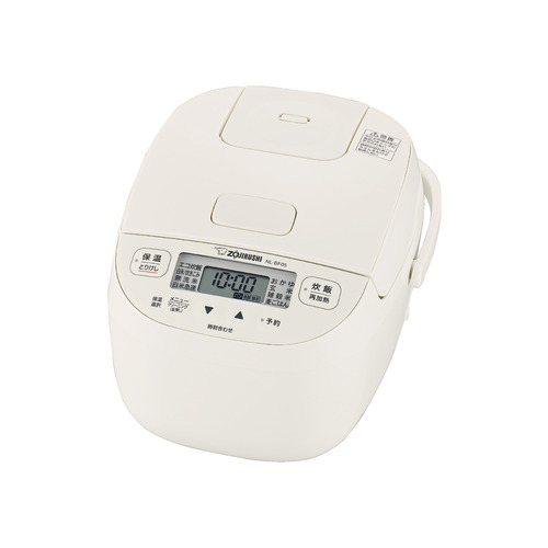 象印マホービン NL-BF05-WZ マイコン炊飯ジャー 極め炊き 3合炊き ソフトホワイト