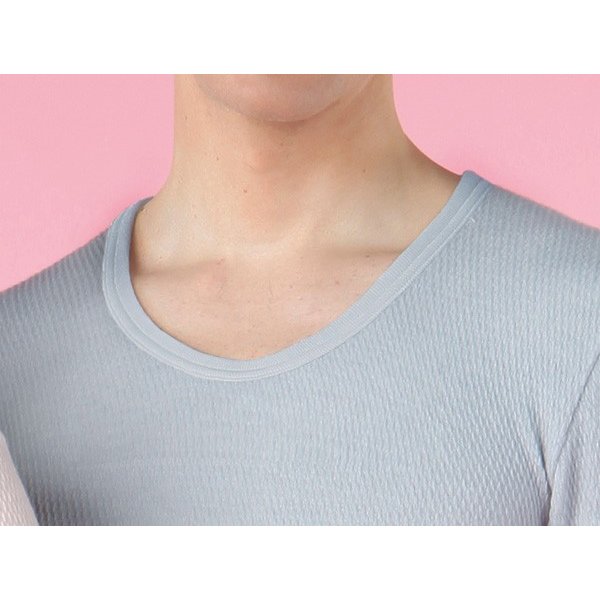 紳士 ひだまり ラビセーヌ 肌着 長袖シャツ ズボン下 上下別売り 防寒