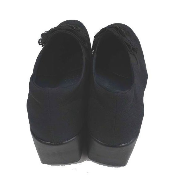 婦人靴 ラルイス シューズ LaLuice ビーズフラワーレースモチーフ