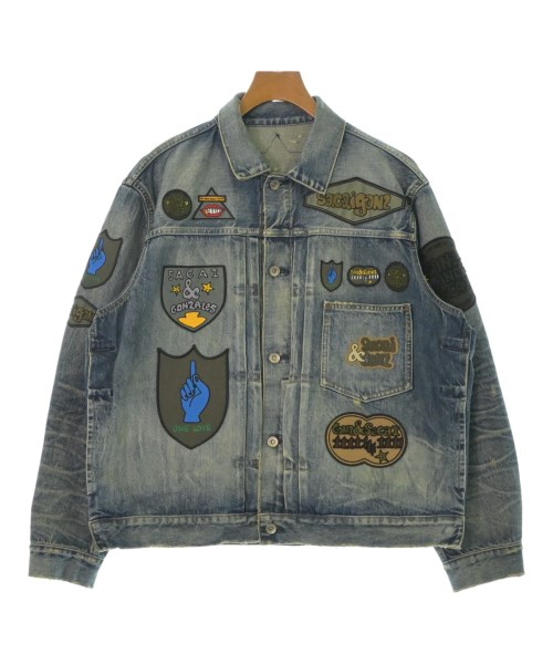 sacai サカイ デニムジャケット メンズ 【古着】【中古】