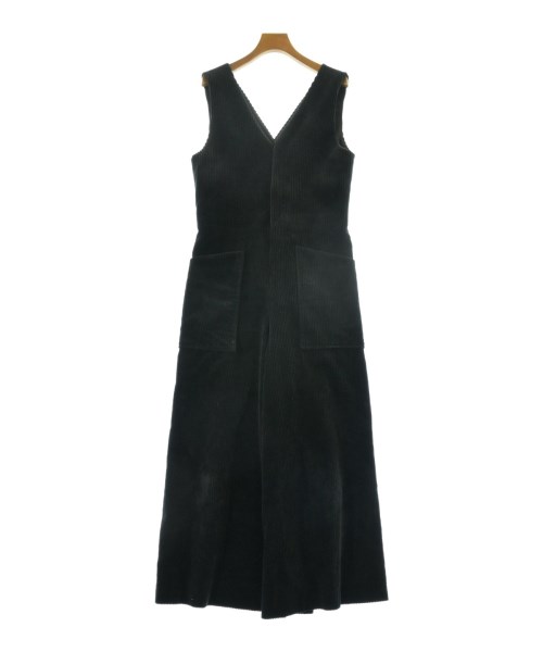 ふくろうと月 はいいろフクロウのサロペット レディース