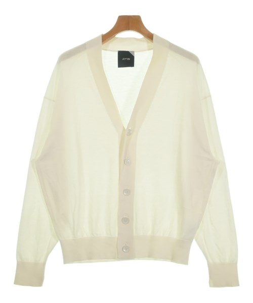 ATON エイトン カーディガン メンズ 【古着】【中古】