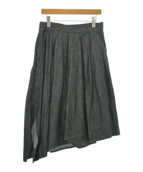 YOHJI YAMAMOTO +NOIR ヨウジヤマモトプリュスノアール ひざ丈スカート レディース 【古着】【中古】