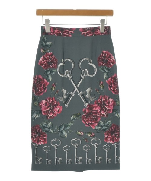 DOLCE&GABBANA ドルチェアンドガッバーナ ひざ丈スカート レディース 【古着】【中古】
