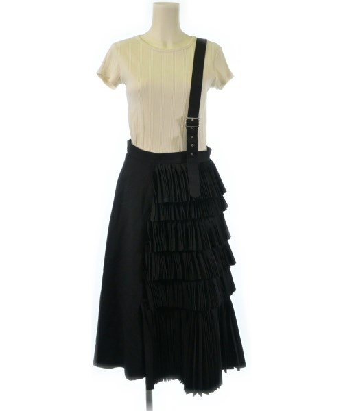 noir kei ninomiya ロング・マキシ丈スカート レディース ノ