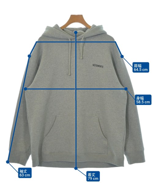 VETEMENTS ヴェトモン パーカー メンズ 【古着】【中古】