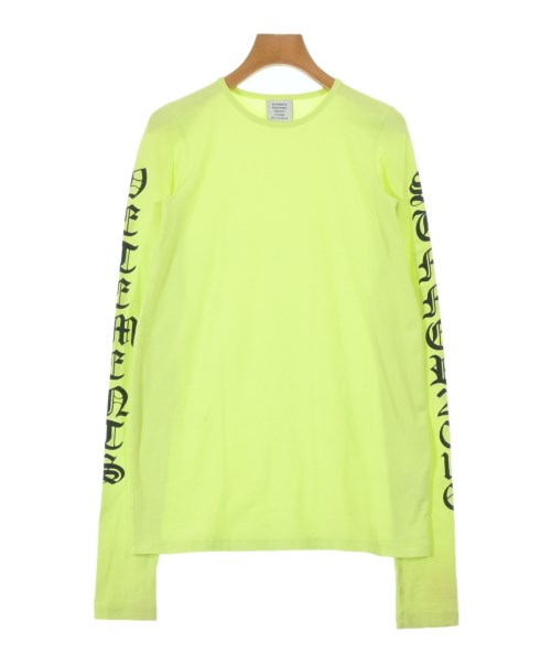 VETEMENTS ヴェトモン Tシャツ・カットソー レディース 【古着】【中古】