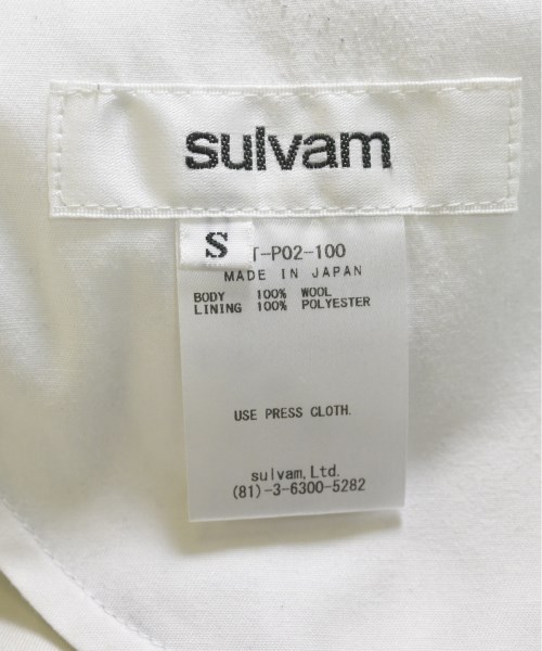 sulvam サルバム クロップドパンツ メンズ 【古着】【中古】