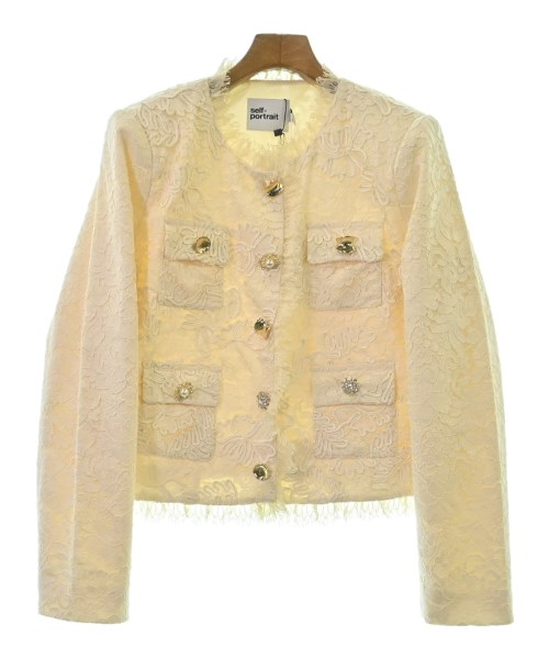 self-portrait セルフポートレイト ノーカラージャケット レディース 【古着】【中古】