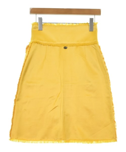 CHANEL シャネル ひざ丈スカート レディース 【古着】【中古】