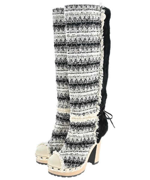 CHANEL シャネル ブーツ レディース 【古着】【中古】