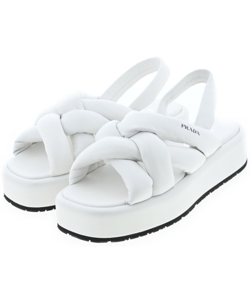 PRADA プラダ サンダル レディース 【古着】【中古】
