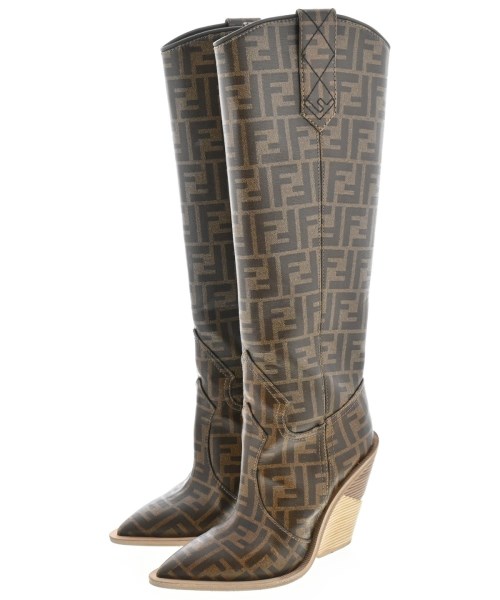 FENDI フェンディ ブーツ レディース 【古着】【中古】