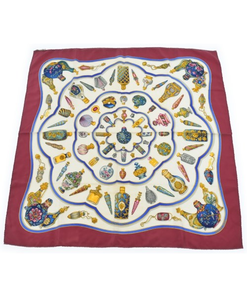 HERMES エルメス キーホルダー ラムスキン ブルー系 【中古】 レディース