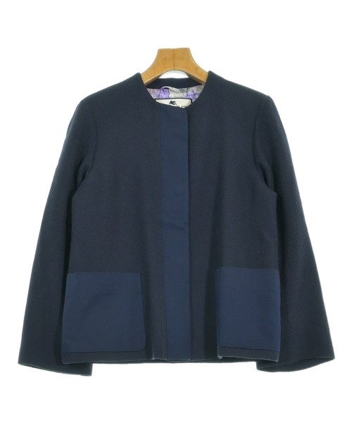 ETRO エトロ ノーカラージャケット レディース 【古着】【中古】