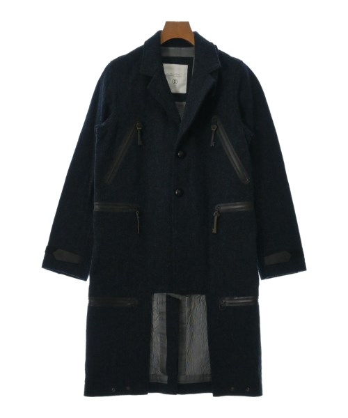 84-74 lab Takahiro Kuraishi ハチジュウヨンナナジュウヨンラボタカヒロクライシ チェスターコート メンズ 【古着】【中古】