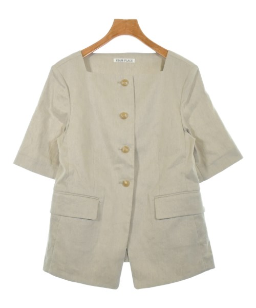 R’IAM-PLAGE リアムプラージュ ノーカラージャケット レディース 【古着】【中古】