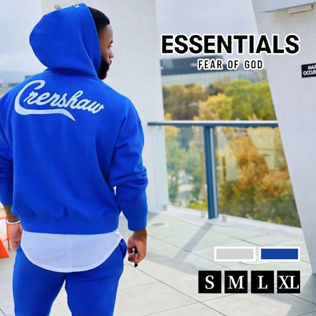 Fear Of God Essentials エッセンシャルズ 長袖 ロンT メンズ レディース ユニセックス 秋冬  [並行輸入品]