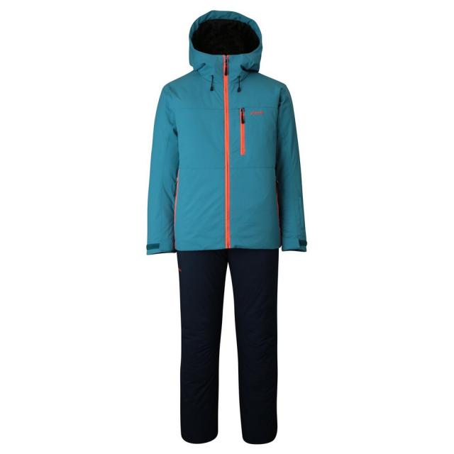 フェニックス(PHENIX)スキーウエア ソリッドカラーツーピース 上下セット PSM252P41TURQUOISE BLUE…