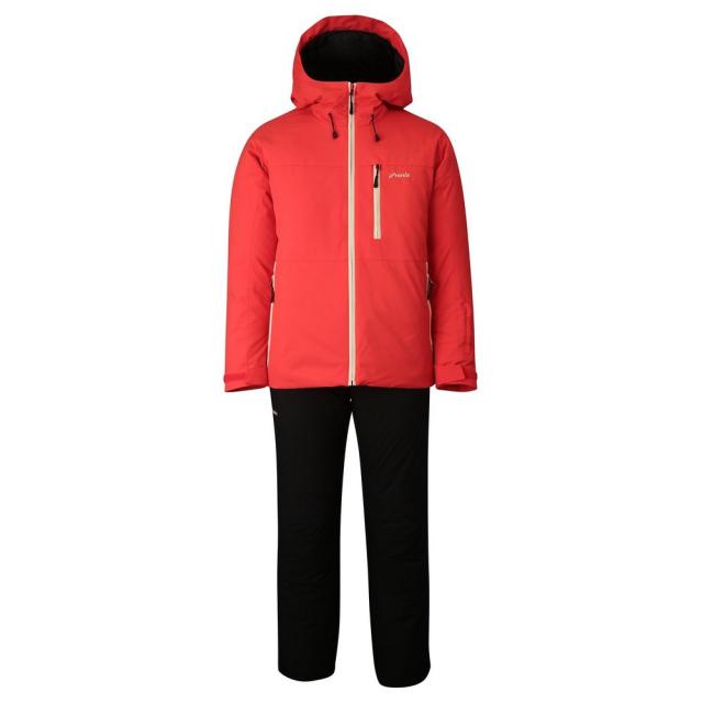 フェニックス(PHENIX)スキーウエア ソリッドカラーツーピース 上下セット PSM252P41RED(Men’s)