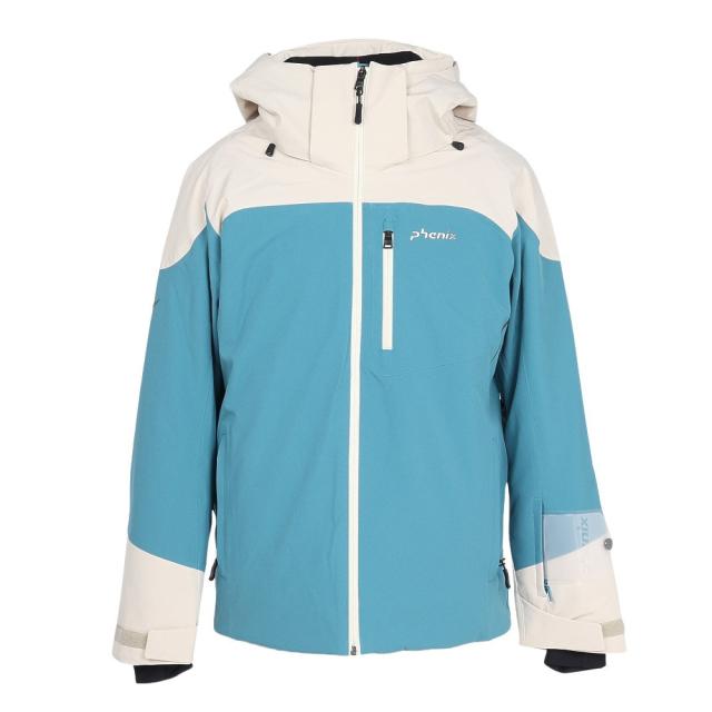 PHENIX(PHENIX)Combi Color ジャケット ESM24OT32 TURQUOISE(Men’s)