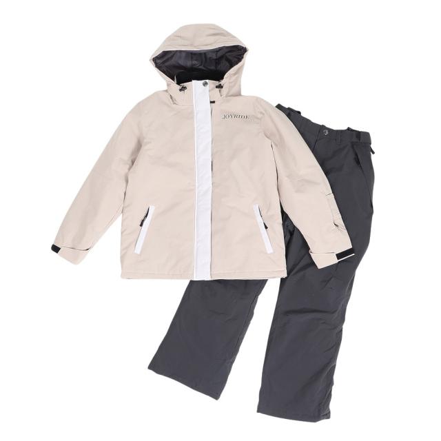ジョイライド(JOYRIDE)スキーウェア スーツ 上下セット JOW-2411-BEG(Lady’s)