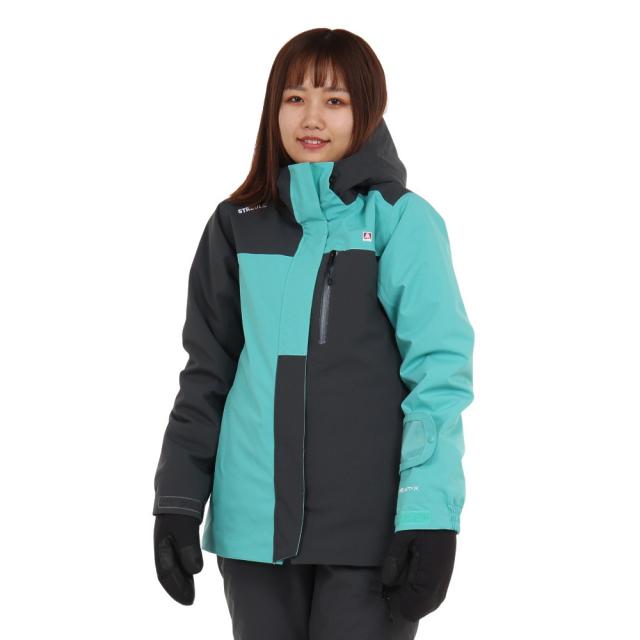 シュトロイレ(STREULE)スキー スキーウェア LALA ジャケット ST22FW0021 TEAL 防水 撥水 吸湿発熱…
