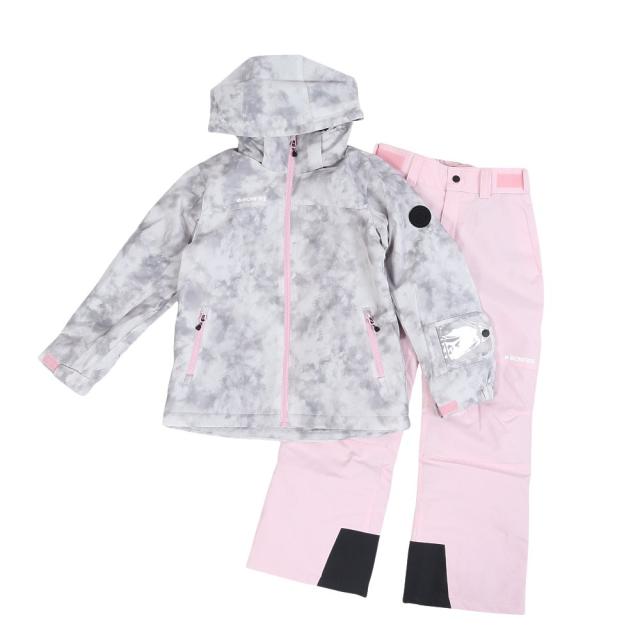 BonFire(ボンファイアー)ガールズ スノーウェア 上下セット MIST FLOWER G ST 80BNF5FSP238…