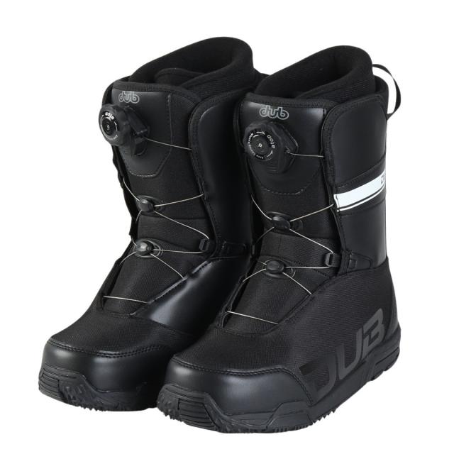 ダブ(dub)スノーボードブーツ ダイヤル式 PLATTE2 BLK/WHT(Men’s)