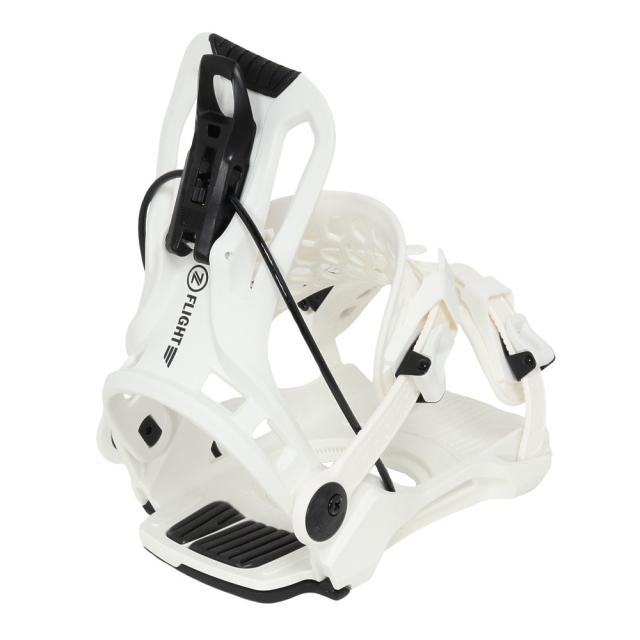 ナイデッカー(NIDECKER)スノーボードビンディング 26 FLIGHT WHITE(Men’s、Lady’s)