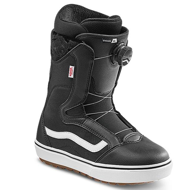 バンズ(VANS)スノーボードブーツ ENCORE OG BLACK/WHITE(Lady’s)