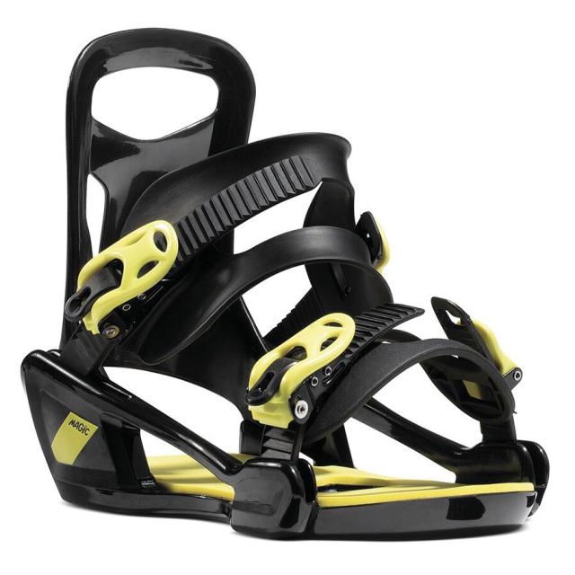 ナイデッカー(NIDECKER)ジュニア スノーボードビンディング 25 MAGIC BLACK(Jr)