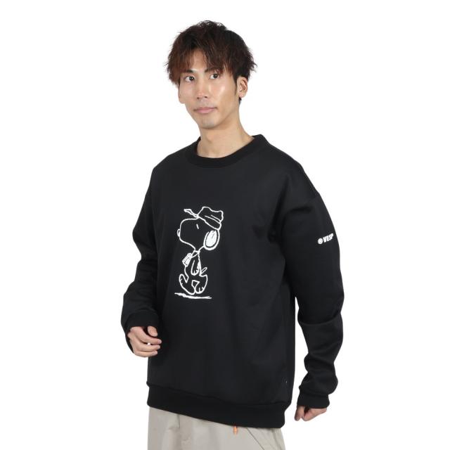 ベスプ(VESP)スノーボード ボードウェア スウェット PEANUTS COLLABORATION SNOOPY CREW …