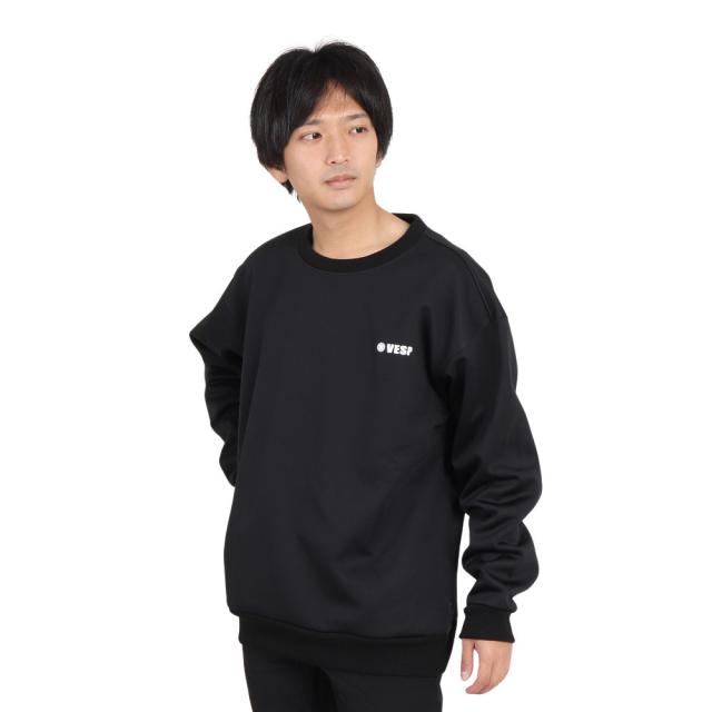 ベスプ(VESP)防水 クルーネック スウェット Four S Bonding Crew VPMS2032BK(Men’s)