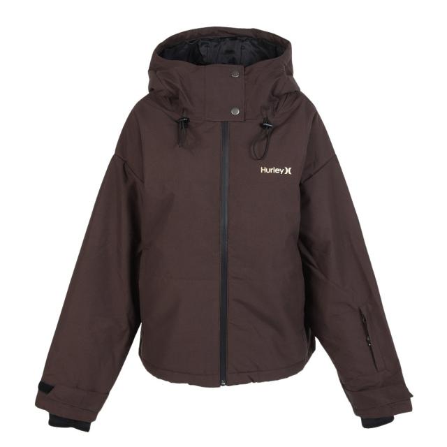 ハーレー(HURLEY)スノーボードウェア ジャケット INS ショートジャケット WSJK252040-BRW(Lady’s)