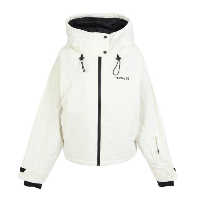ハーレー(HURLEY)スノーボードウェア ジャケット INS ショートジャケット WSJK252040-OWHT(Lady’…