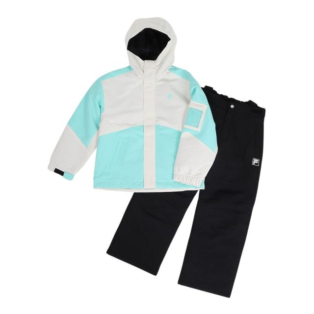 フィラ(FILA)ジュニア 2段切替スノーウェア 上下セット 145722-MNT(Jr)
