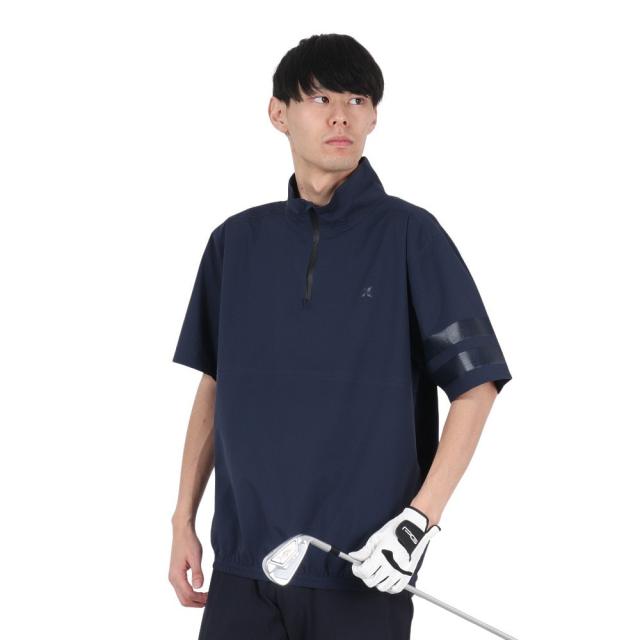 ハーレー(HURLEY)ゴルフウェア レインウェア 撥水 防水 耐水 半袖プルオーバー ファントムレイン MJK2200003…