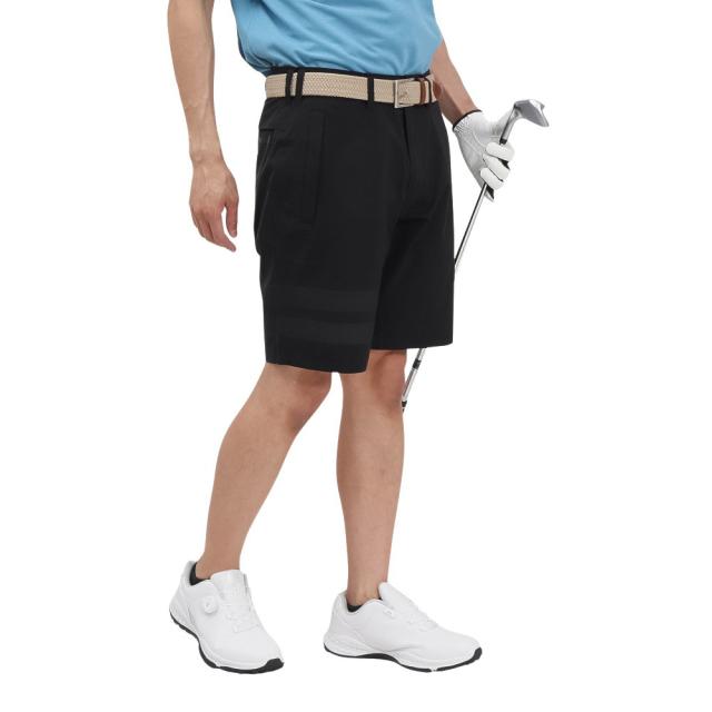 ハーレー(HURLEY)ゴルフウェア レインウェア 撥水 ファントム レイン ハーフパンツ MGRN251102-BLK(Me…