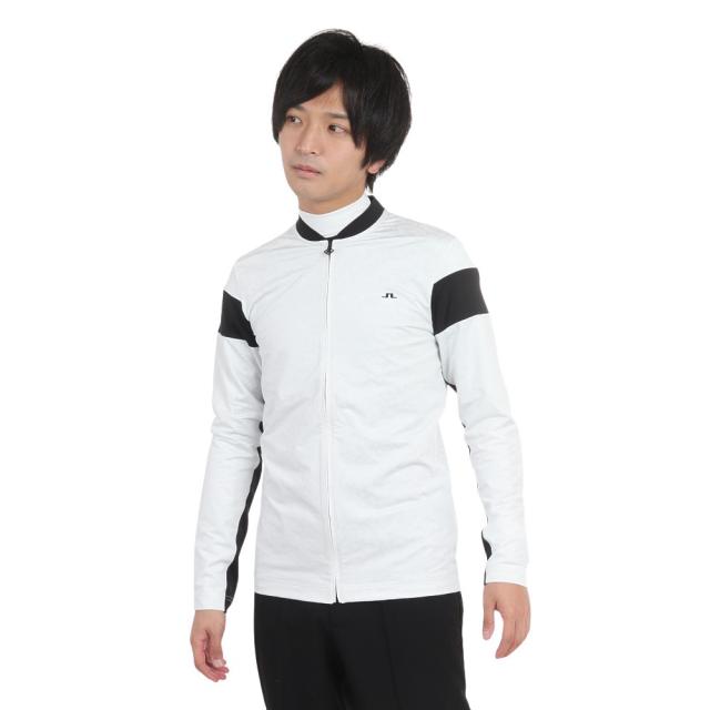 J.LINDEBERG(J.LINDEBERG)ゴルフウェア アウター Charles ジップ ミッドレイヤー ジャケット 0…
