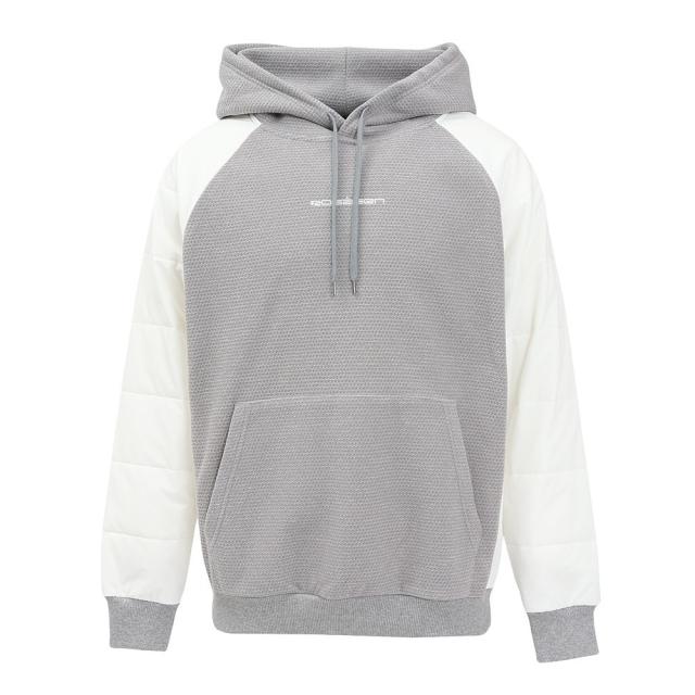 ROSASEN(ROSASEN)ゴルフウェア 蓄熱保温 変形カノコ裏起毛 タフタ 長袖パーカー 044-52112-013-2…